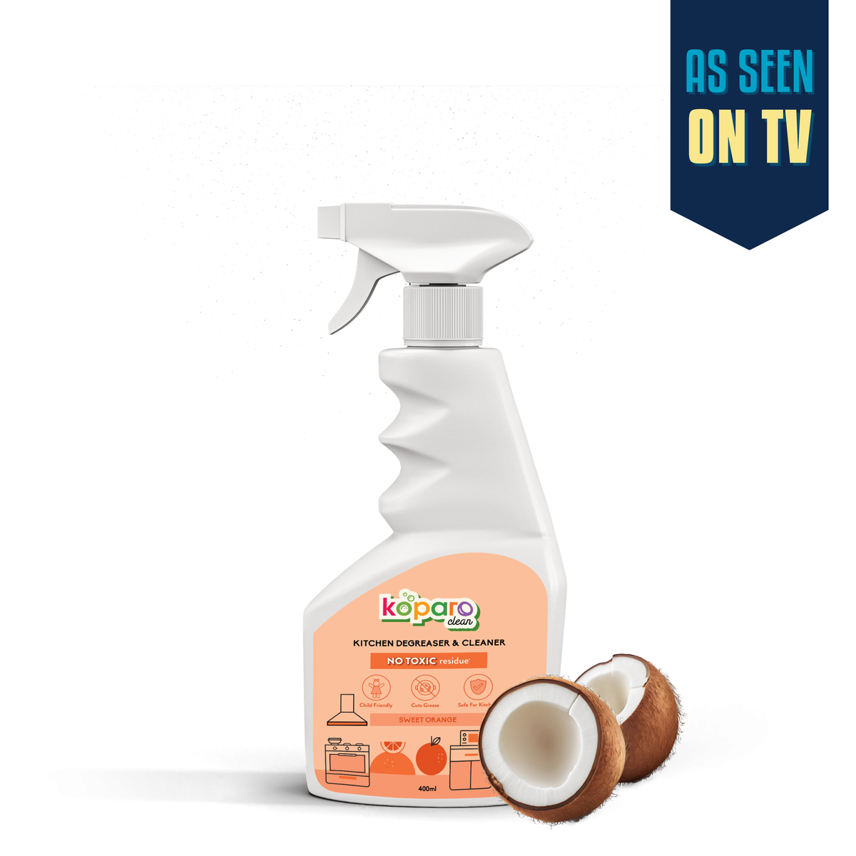 Natural Kitchen Degreaser & Cleaner | Tough on Grease – Koparo – Koparo ...