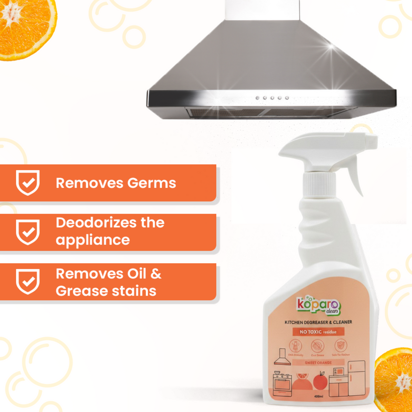Natural Kitchen Degreaser & Cleaner | Tough on Grease – Koparo – Koparo ...